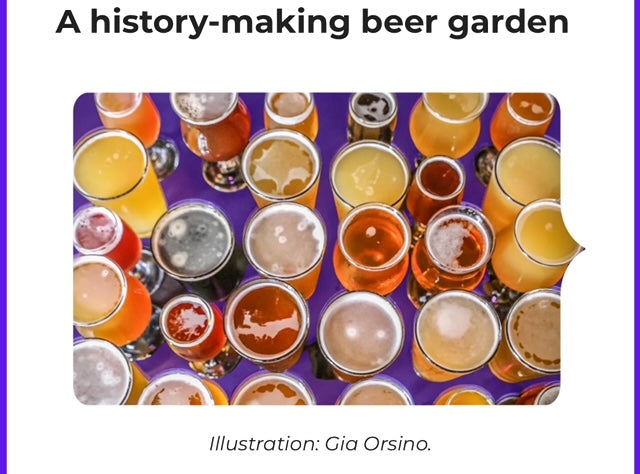 A history-making beer garden – DRAY: Non-Alcoholic Bottle Shop