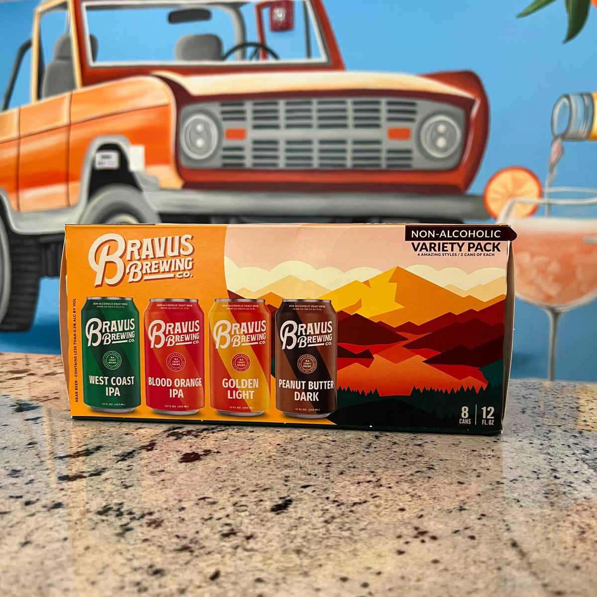 Non-Alcoholic Variety Pack - Bravus Brewing | Dray Drinks – DRAY: Non ...