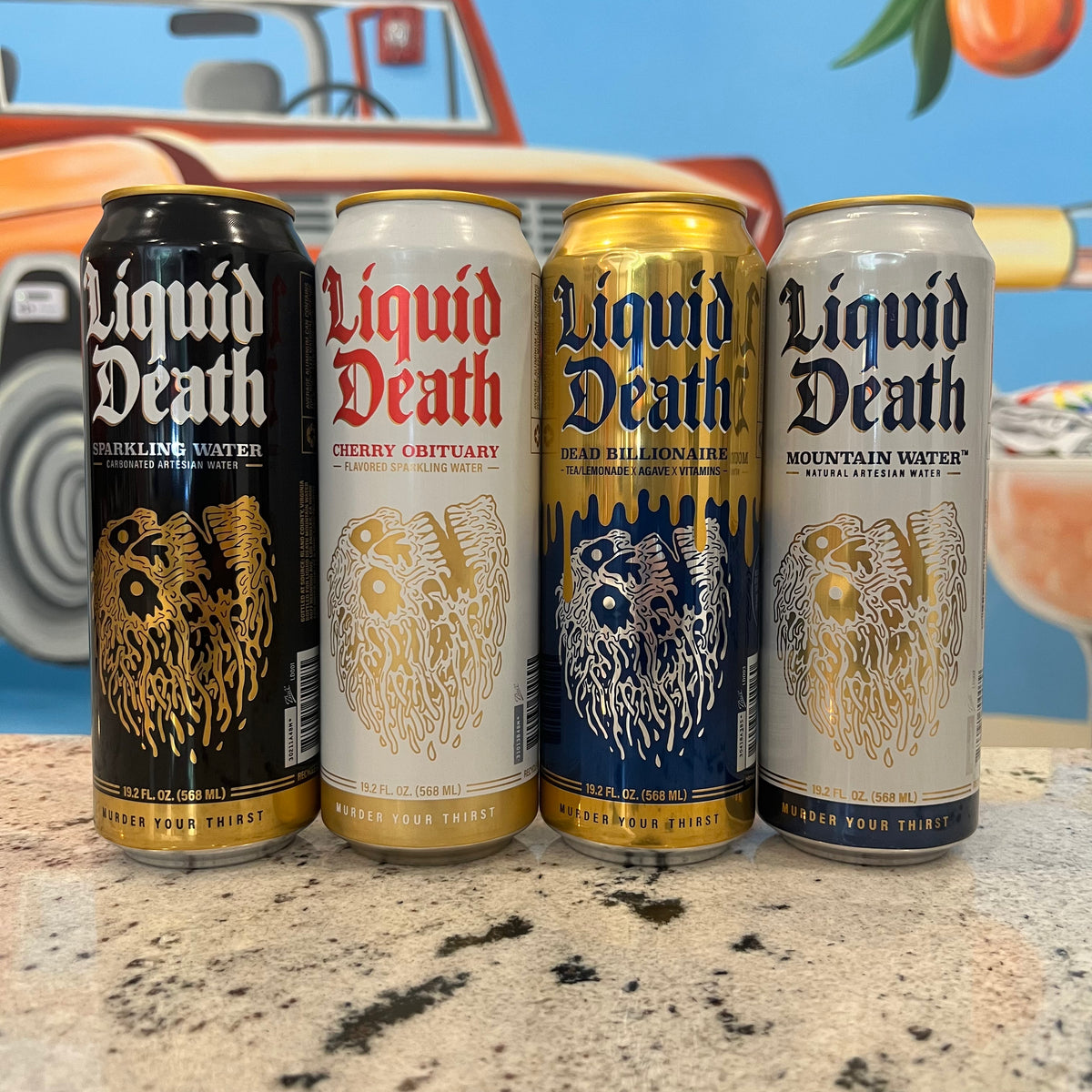 Canned Water - Liquid Death | DRAY – DRAY: Non-Alcoholic Bottle Shop