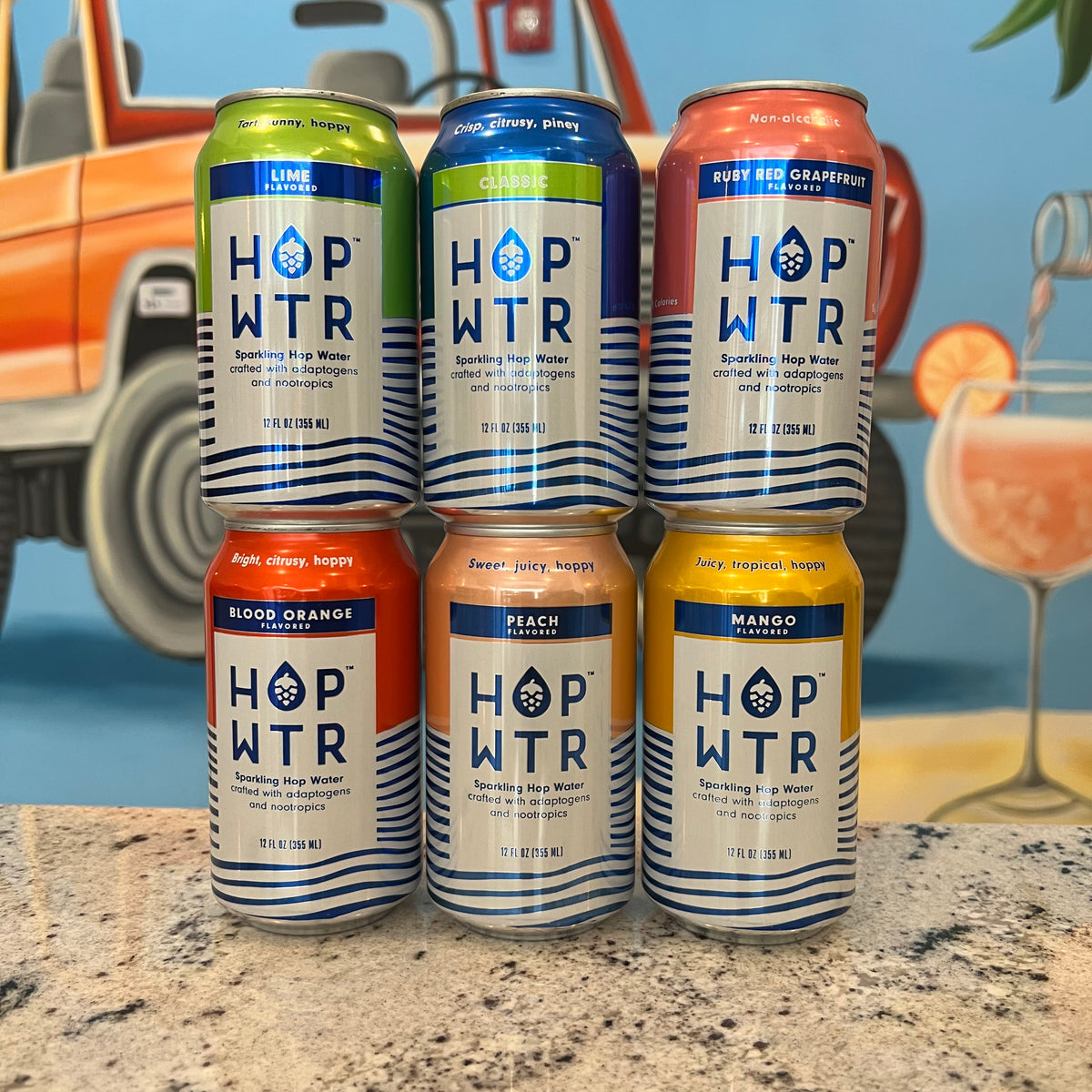 Sparkling Hop Water - Hop Wtr | DRAY – DRAY: Non-Alcoholic Bottle Shop