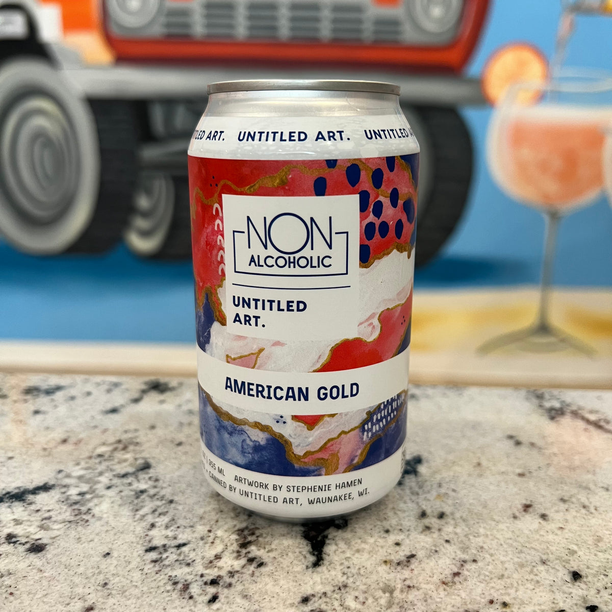 Untitled Arts - American Golden Ale – DRAY: Non-Alcoholic Bottle Shop