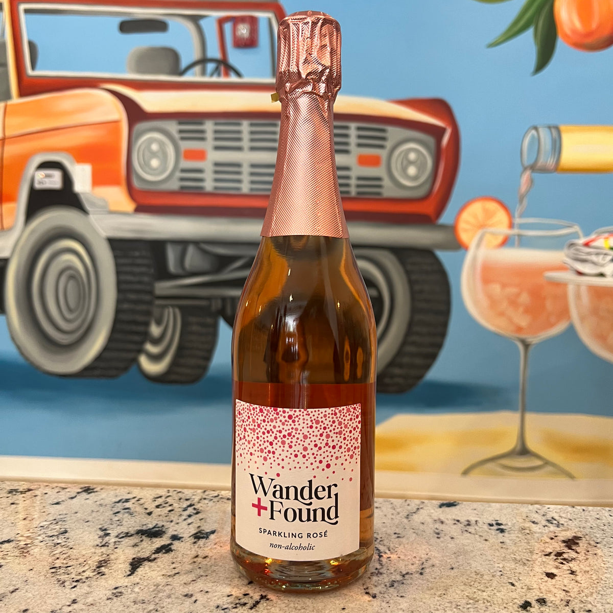 Wander+Found - Sparkling Rose – DRAY: Non-Alcoholic Bottle Shop