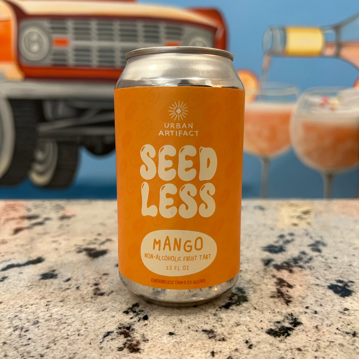 Urban Artifact - Seedless Mango Sour Beer – DRAY: Non-Alcoholic Bottle Shop